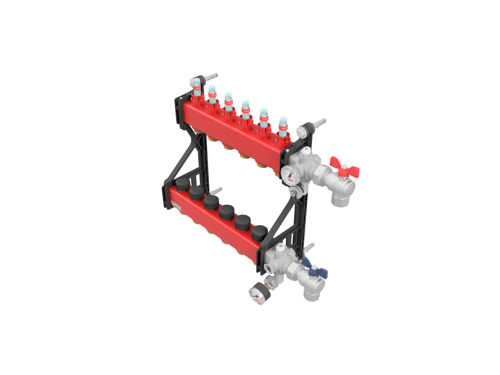 WTH composiet verdeler, pomploos. Zonder Kogelkraan ...